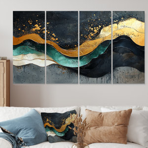 Mercer41 Elliott - Transitional Wall Art - Modern Wall Art Set | Wayfair