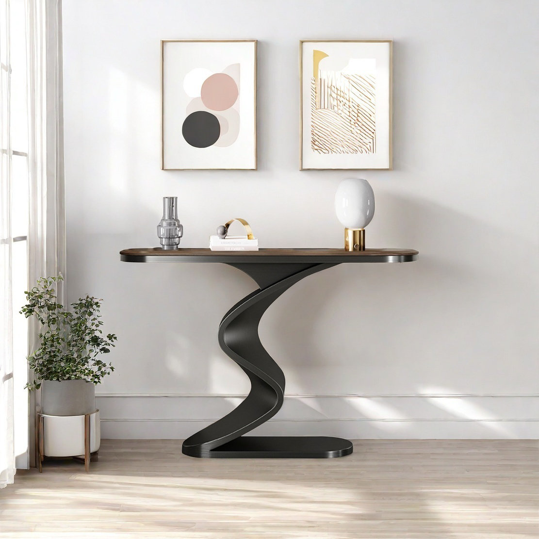 Liu's ink furniture Luxury High-End Art Console Table | Wayfair