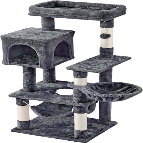 Archie & Oscar 158Cm Multi-Story Cat Tree Tower Large Kitten Scratching ...