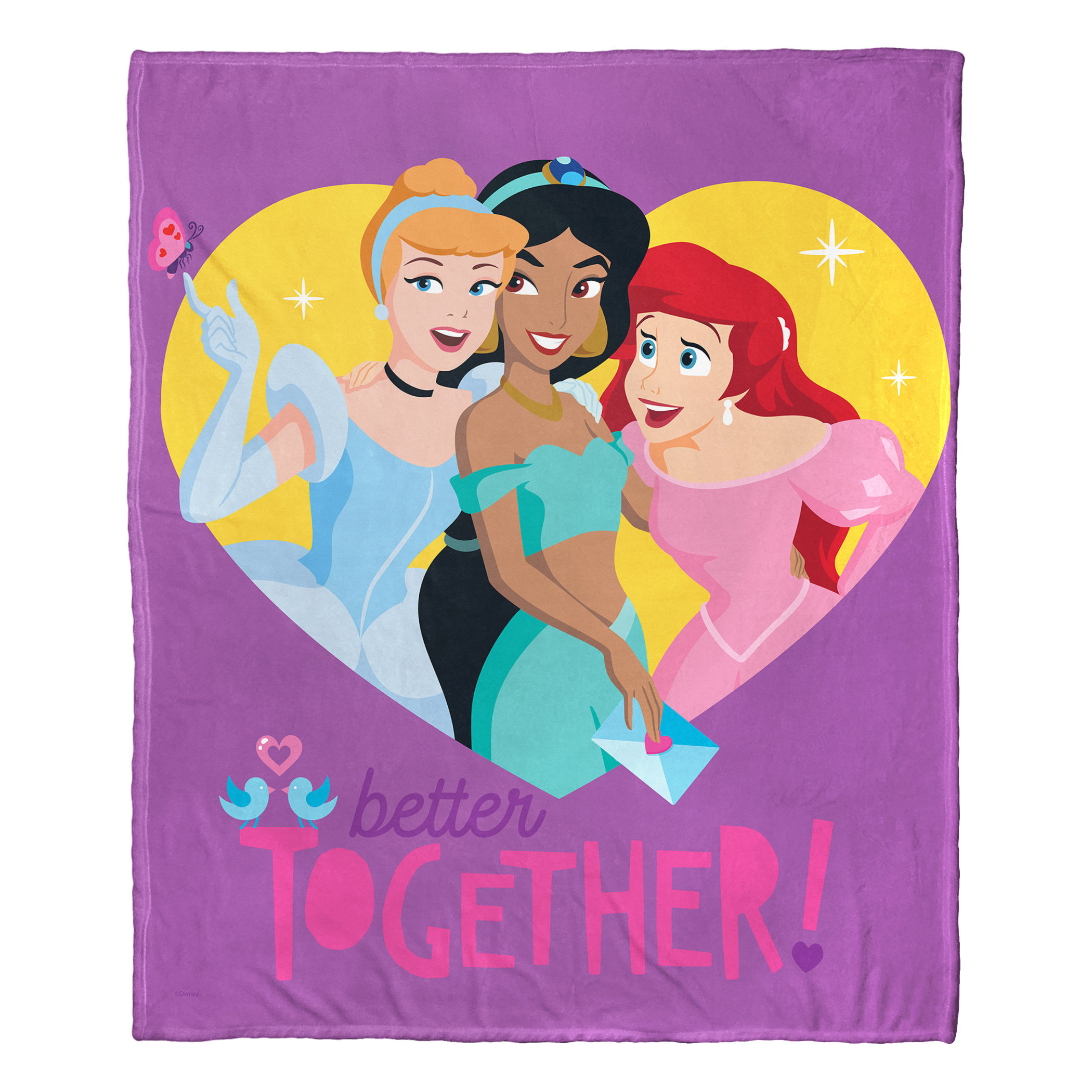 Northwest Disney Princesses Better Together Throw | Wayfair