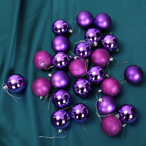 Wayfair | Purple Christmas Ornaments You'll Love in 2023