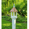 Wildon Home® Copper Roof Bird Feeder, Weather-Resistant | Wayfair