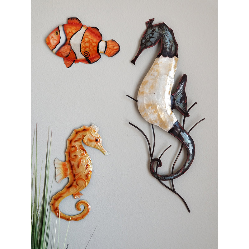 Highland Dunes Handmade Coastal Landscape & Nature Wall Decor on Metal ...