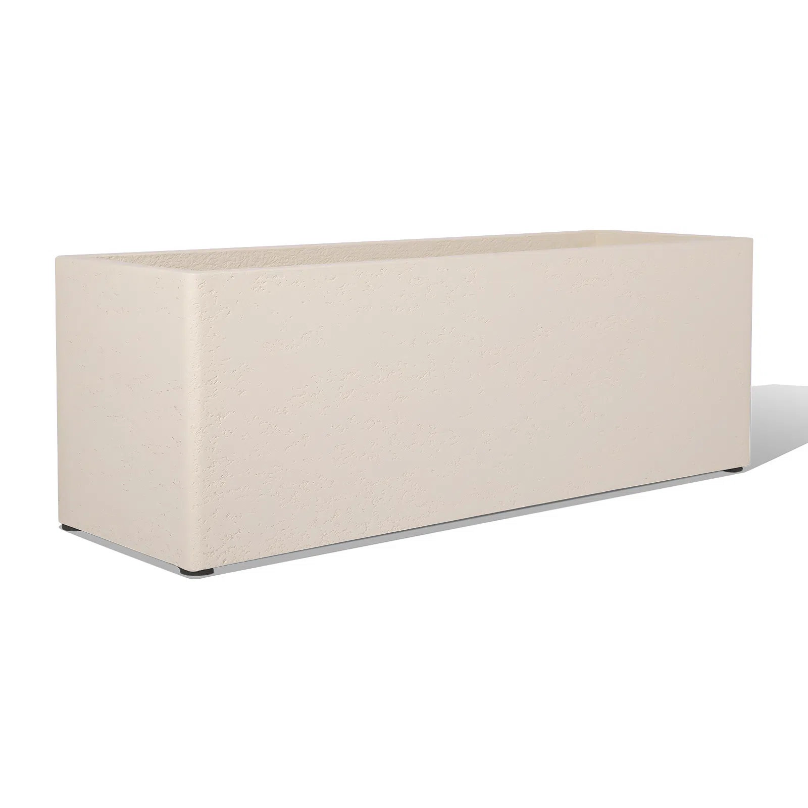 Latitude Run® 42 Inch Rectangular Concrete Planter,Durable For All ...