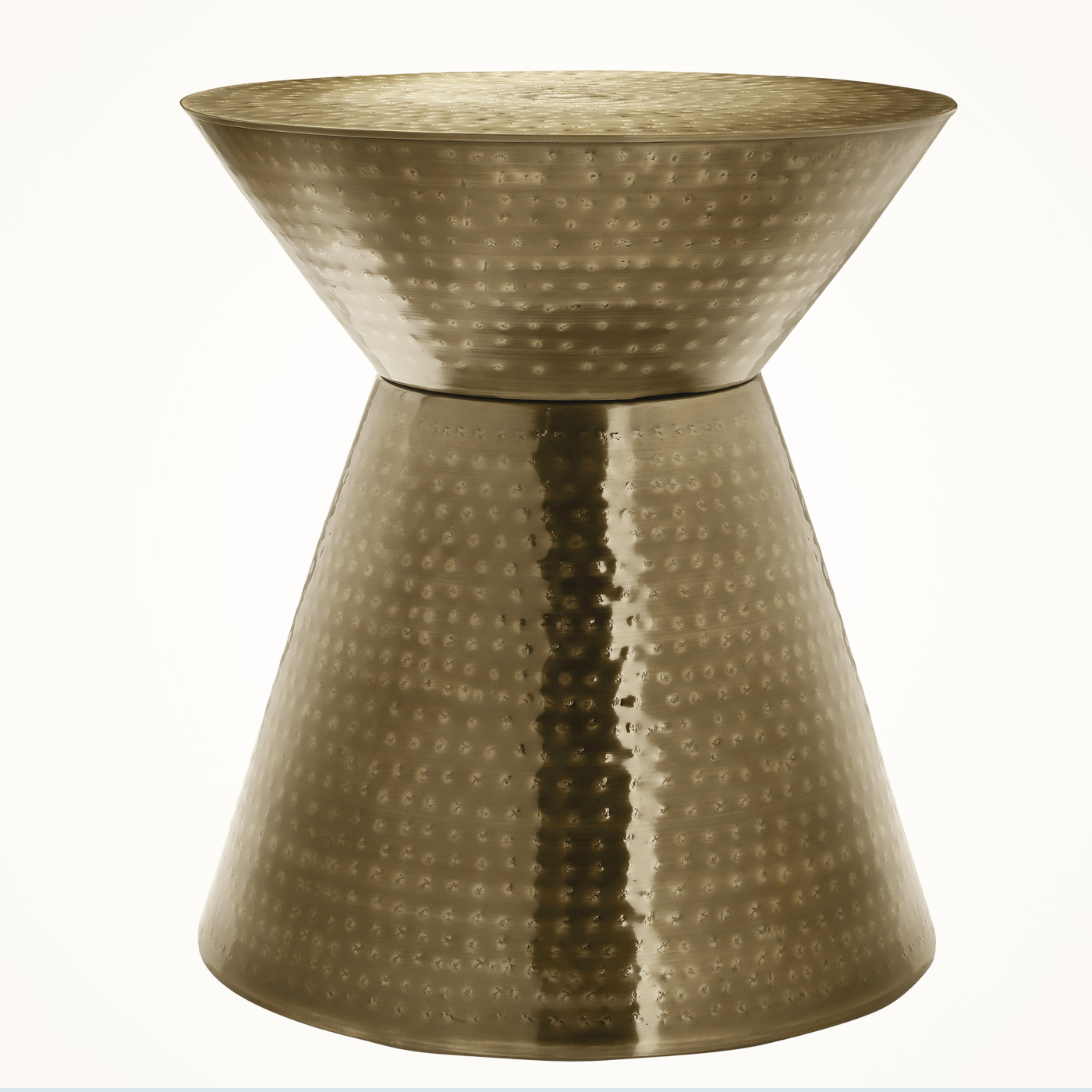 Everly Quinn Samson Accent Table Drum Side | Wayfair