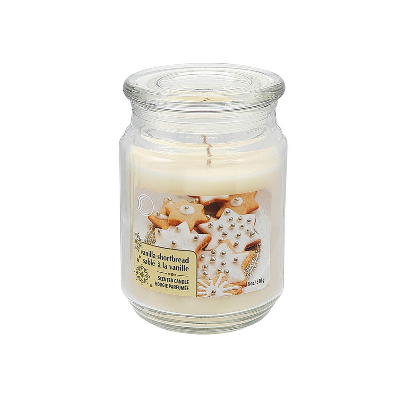 The Holiday Aisle® Vanilla Shortbread Scented Jar Candle | Wayfair