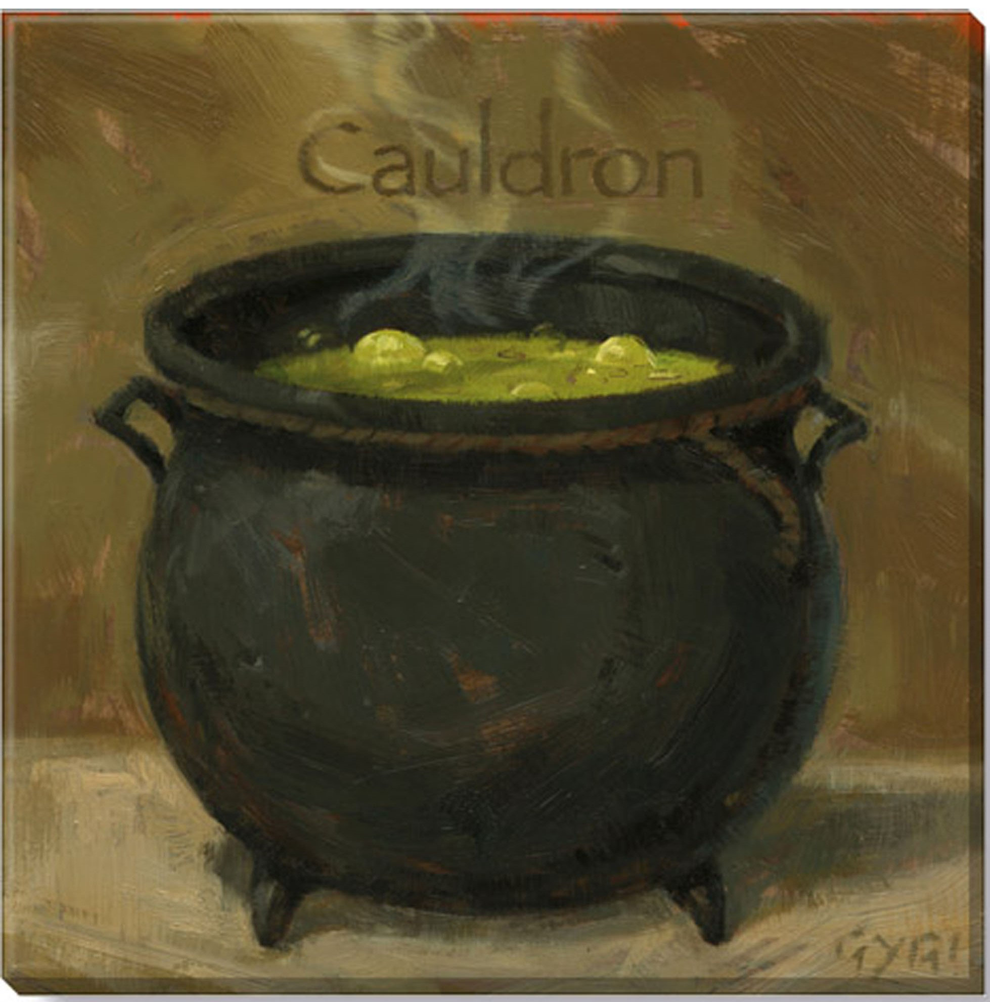 Macbeth Witches Cauldron Painting