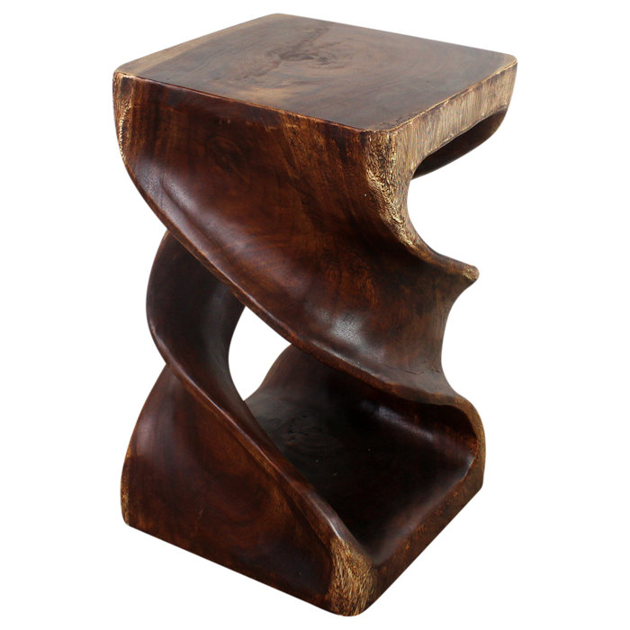 Loon Peak® Kurtis Solid Wood Block End Table & Reviews | Wayfair