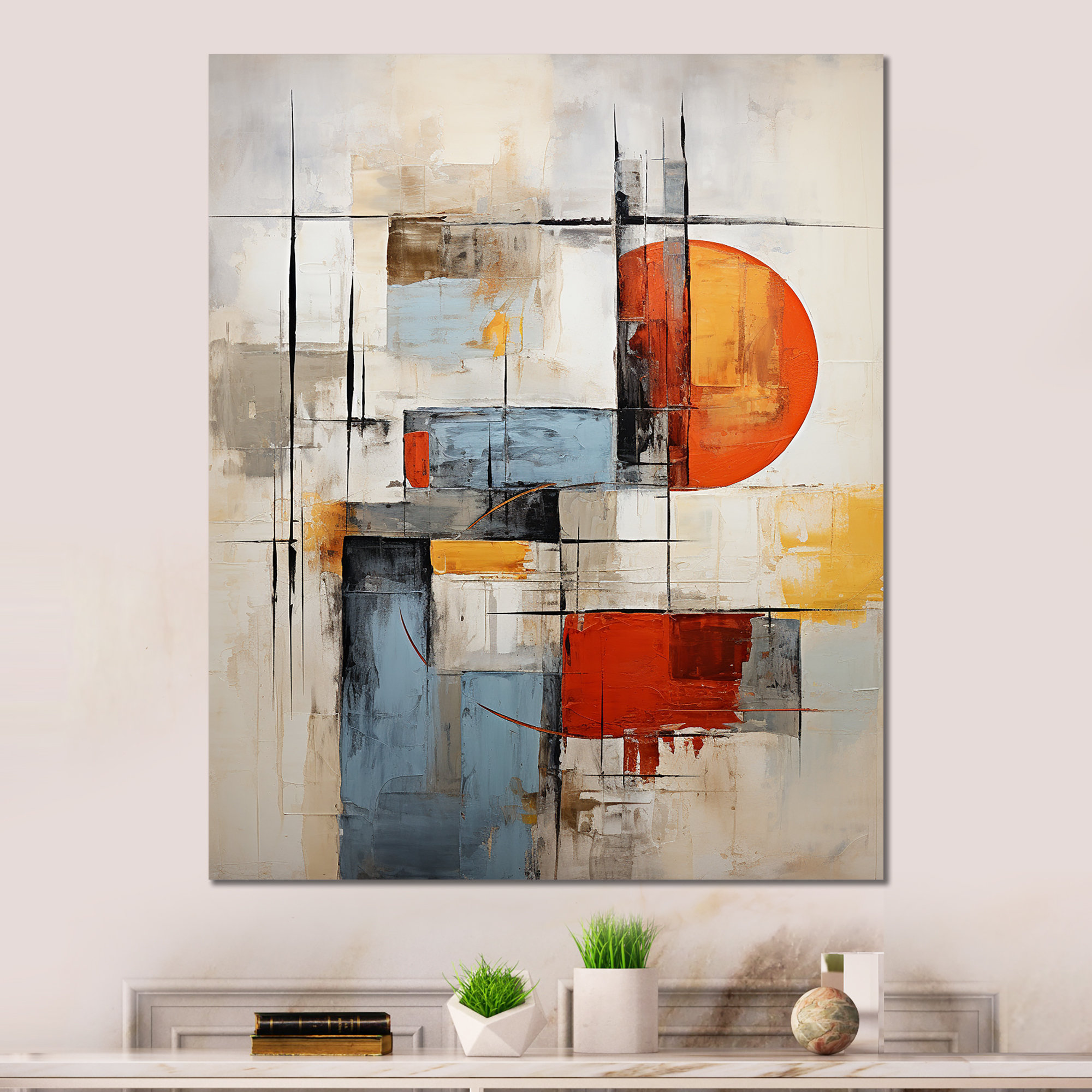 Wrought Studio™ - Abstract Collages Metal Wall Art Prints | Wayfair