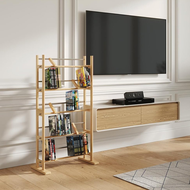 Ebern Designs 41'' H Media Shelves | Wayfair