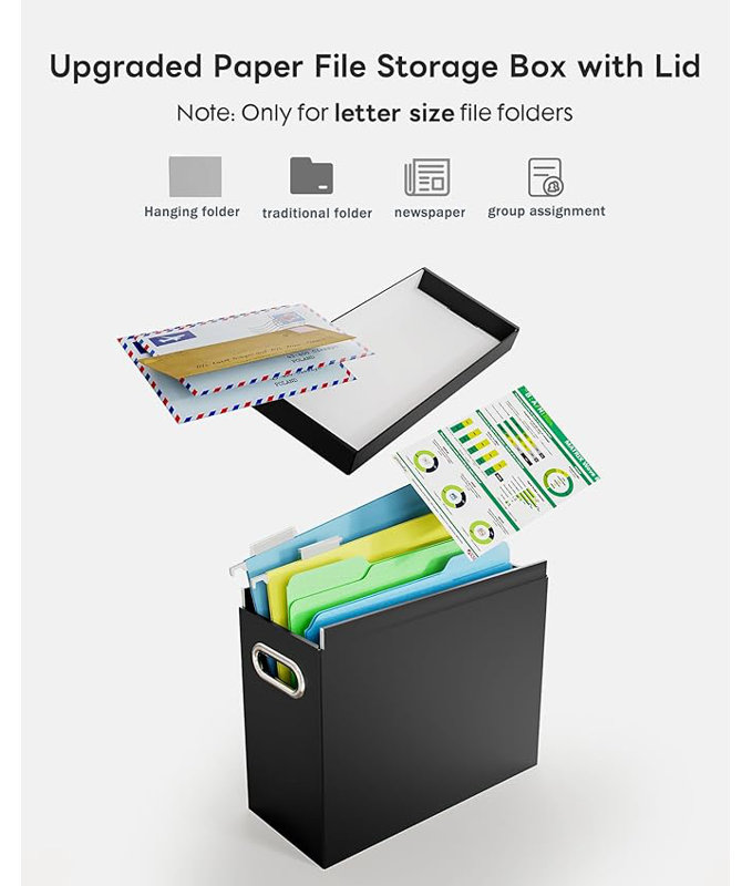 BEACHWATER POOL & SPA, LLC Small Storage Box, Cardboard File Folder ...