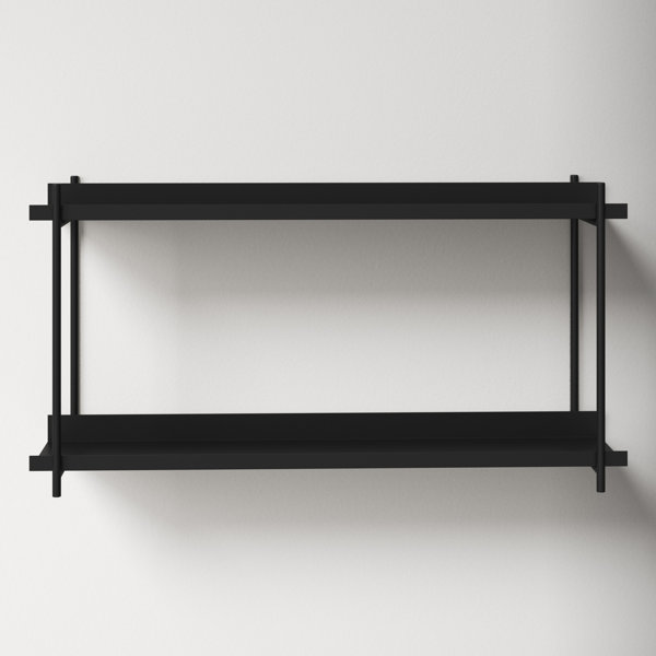 AllModern Tara Metal 2 Tiered Shelf & Reviews | Wayfair