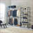 Trent Austin Design Walk-in Closet System, 111 in. W 3-Tower 7-Shelf ...