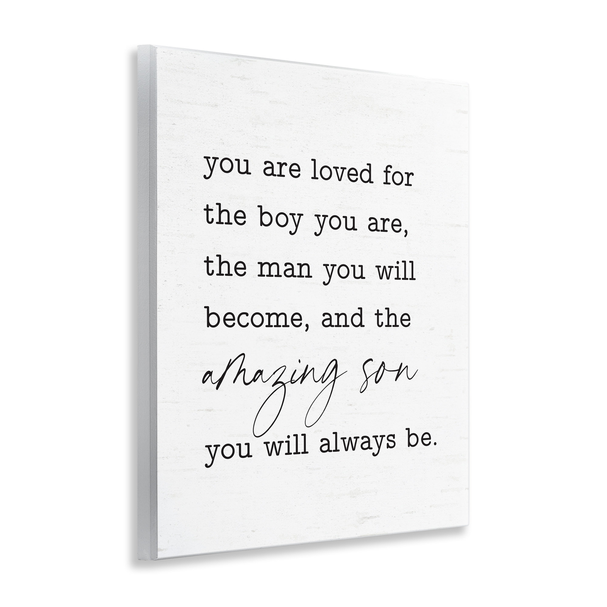 Ophelia & Co. Amazing Son Sentiment Wall Plaque Art by Lettered and ...