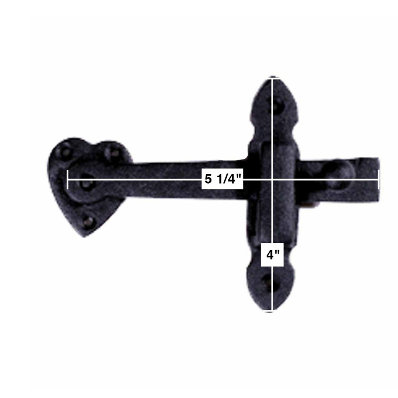 The Renovators Supply Inc. Heavy Wrought Iron Gate Latch | Wayfair