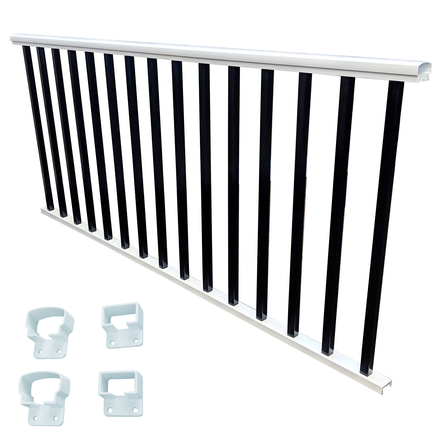 ModVue 3 ft. Infill Metal Straight Railing - Wayfair Canada