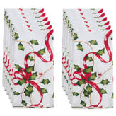 The Holiday Aisle® Rectangle Christmas Polyester Table Runner & Reviews ...