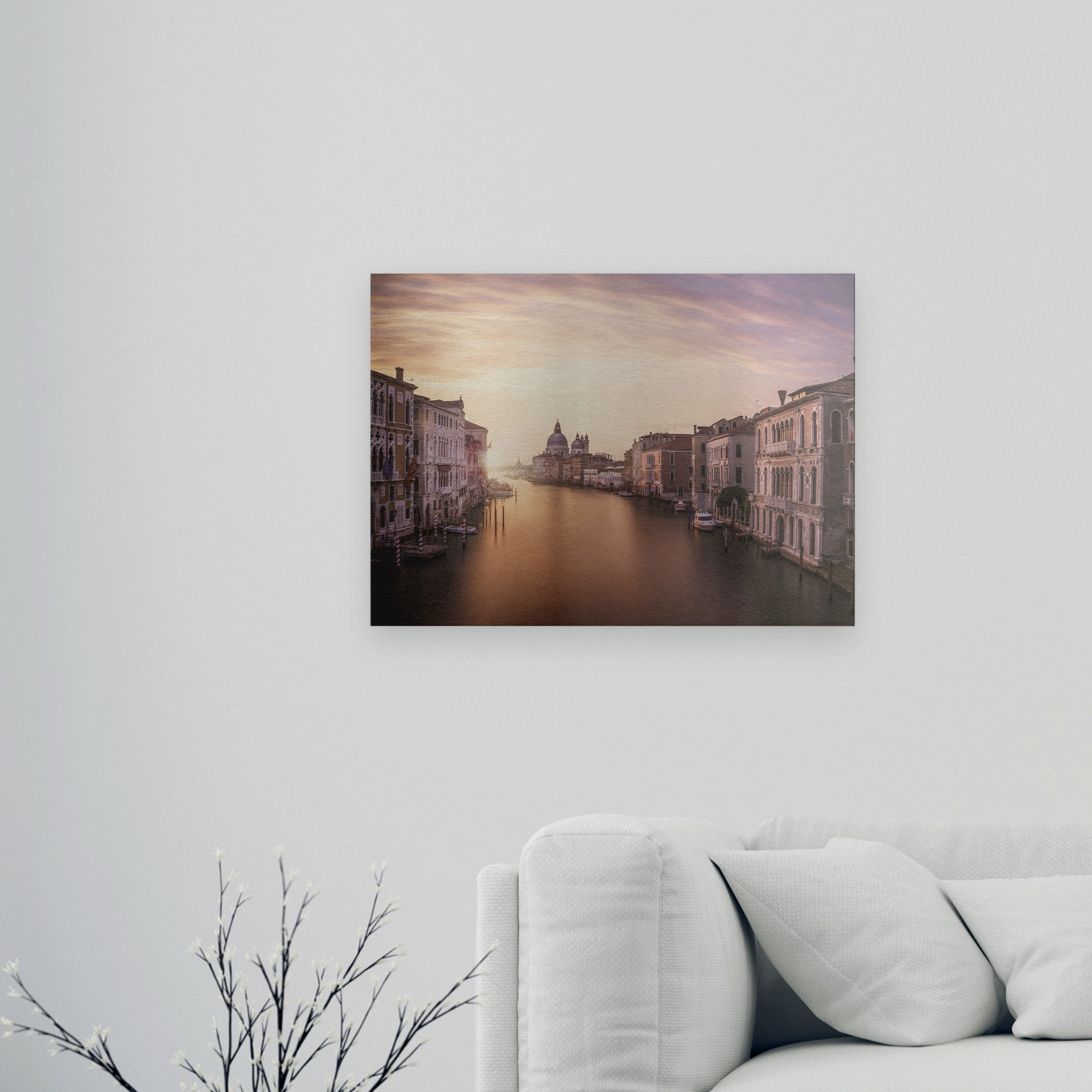 Trademark Fine Art Venice River by Dan Muntean | Wayfair