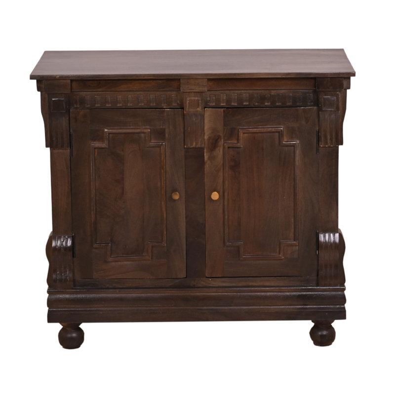 Canora Grey Pridemore 40" Wide Solid Wood Server | Wayfair