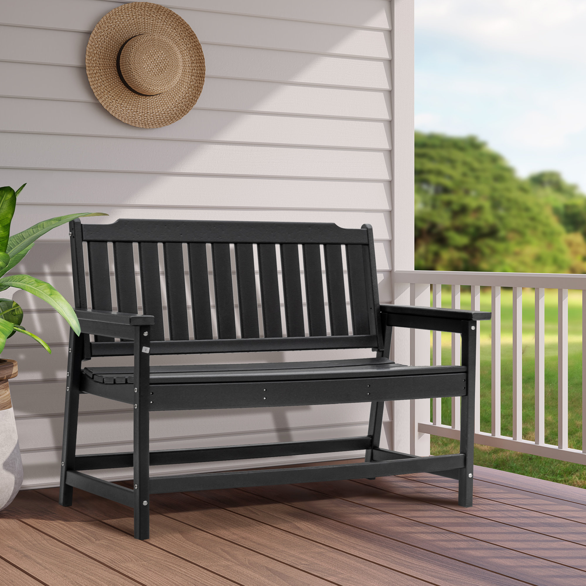 LAUREL CANYON Outdoor Bench | Wayfair