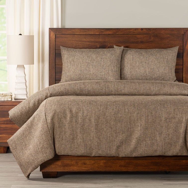 Siscovers Fusion Peat Earthy Duvet Cover Set | Wayfair