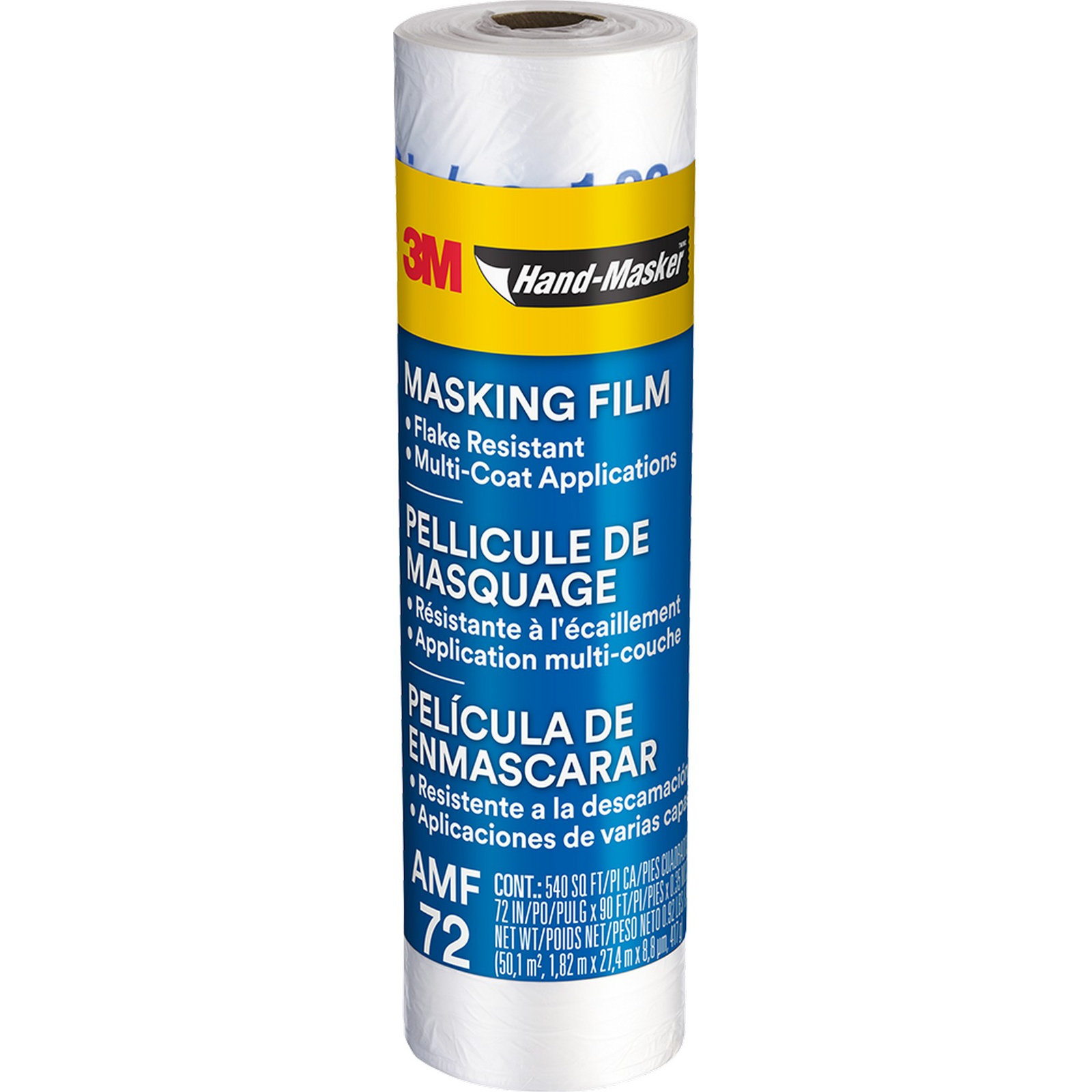 FixtureDisplays 3M AMF72 72" X 90 Ft X .35 Mil Hand-Masker Advanced ...