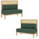 Canadian Linen Southeast Asian Style Restaurant Bench Upholstered Bench ...
