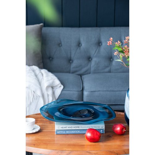 Blue Decorative Plates & Bowls You'll Love | Wayfair