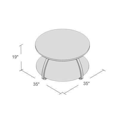 Orren Ellis Weist Coffee Table & Reviews | Wayfair