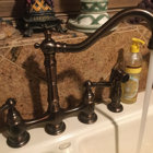 Pioneer Americana Kitchen Faucet with Side Spray & Reviews | Wayfair