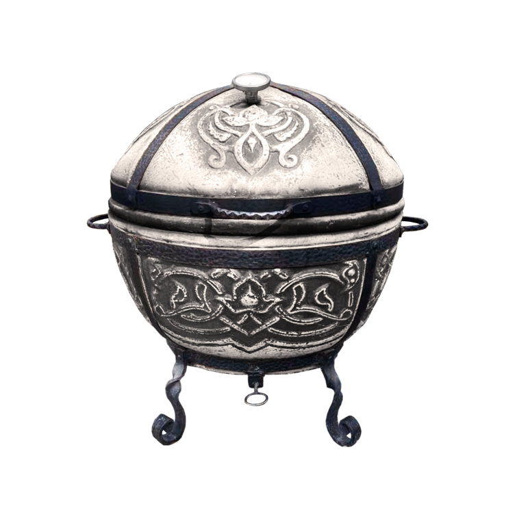 Latitude Vive Mellina Kamado 50cm² Smoker & Grill | Wayfair.co.uk