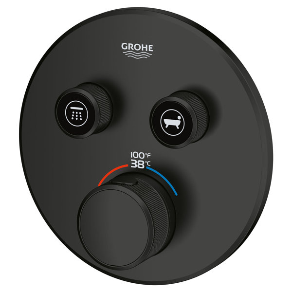 GROHE Grohtherm SmartControl Dual-Function Shower Thermostatic Valve ...