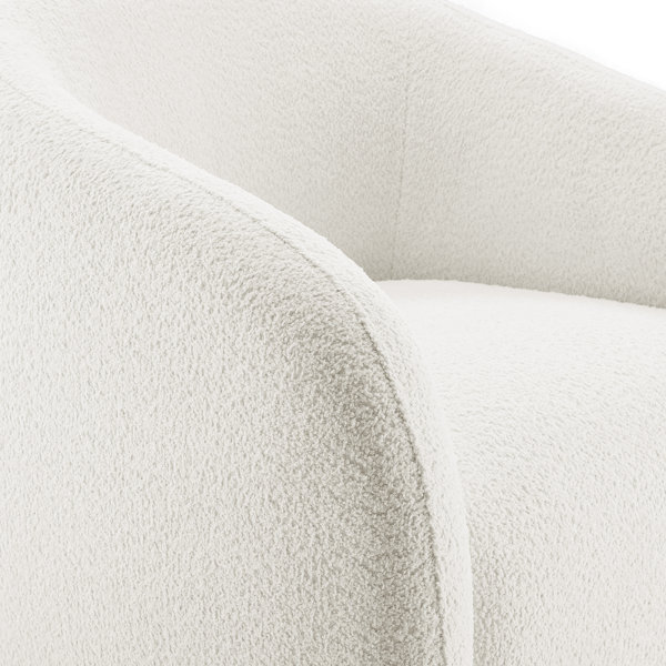 Ivy Bronx Kiptin 31.7'' W Upholstered Modern Comfort 360 Degree Swivel ...