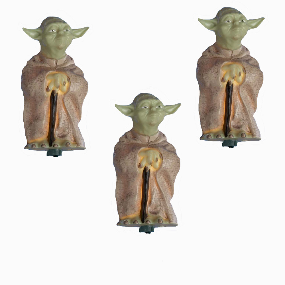 Kurt Adler Star Wars Yoda 10 Light String Lights | Wayfair