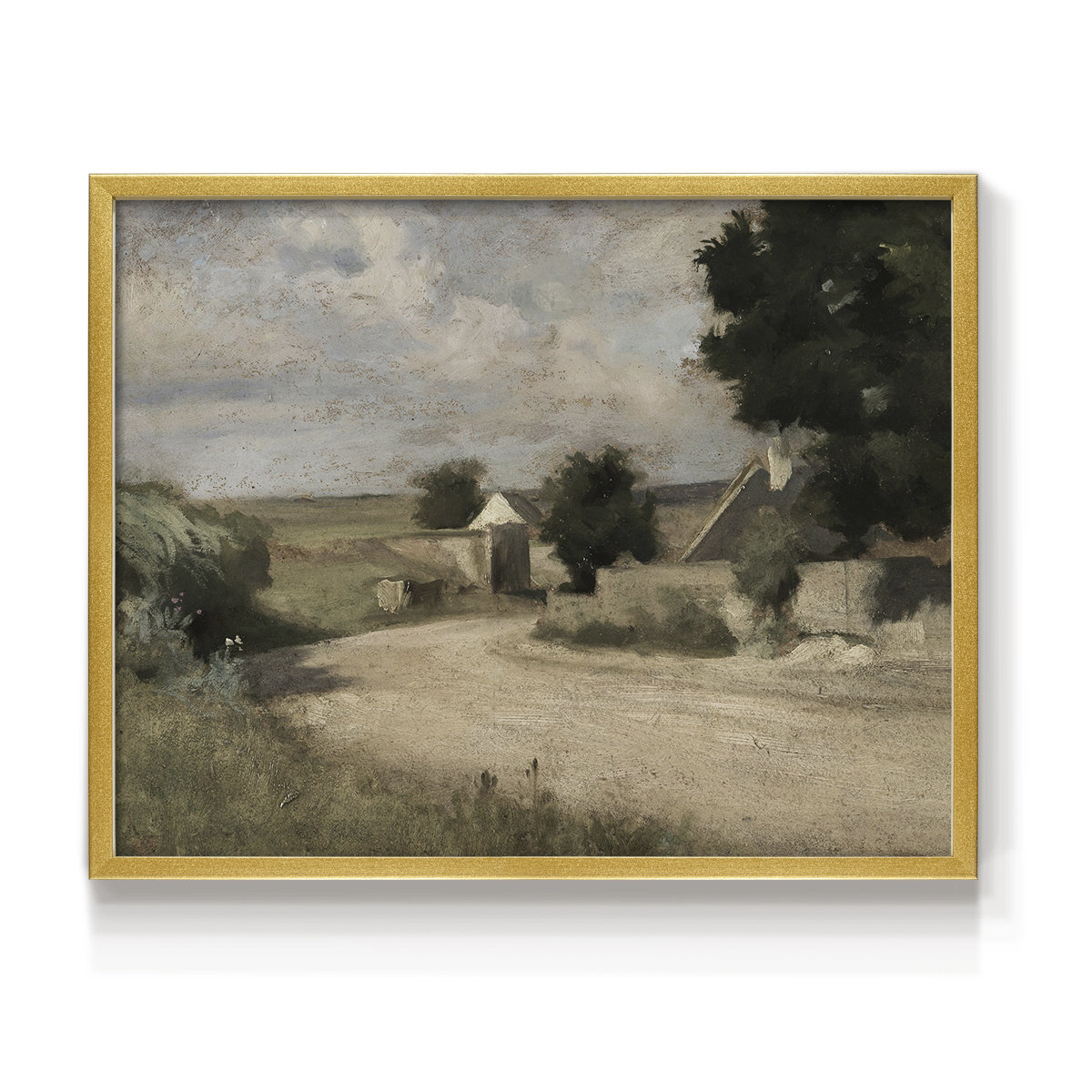 Winston Porter Vintage Landscapes-CDV -Framed Print - Restickable | Wayfair