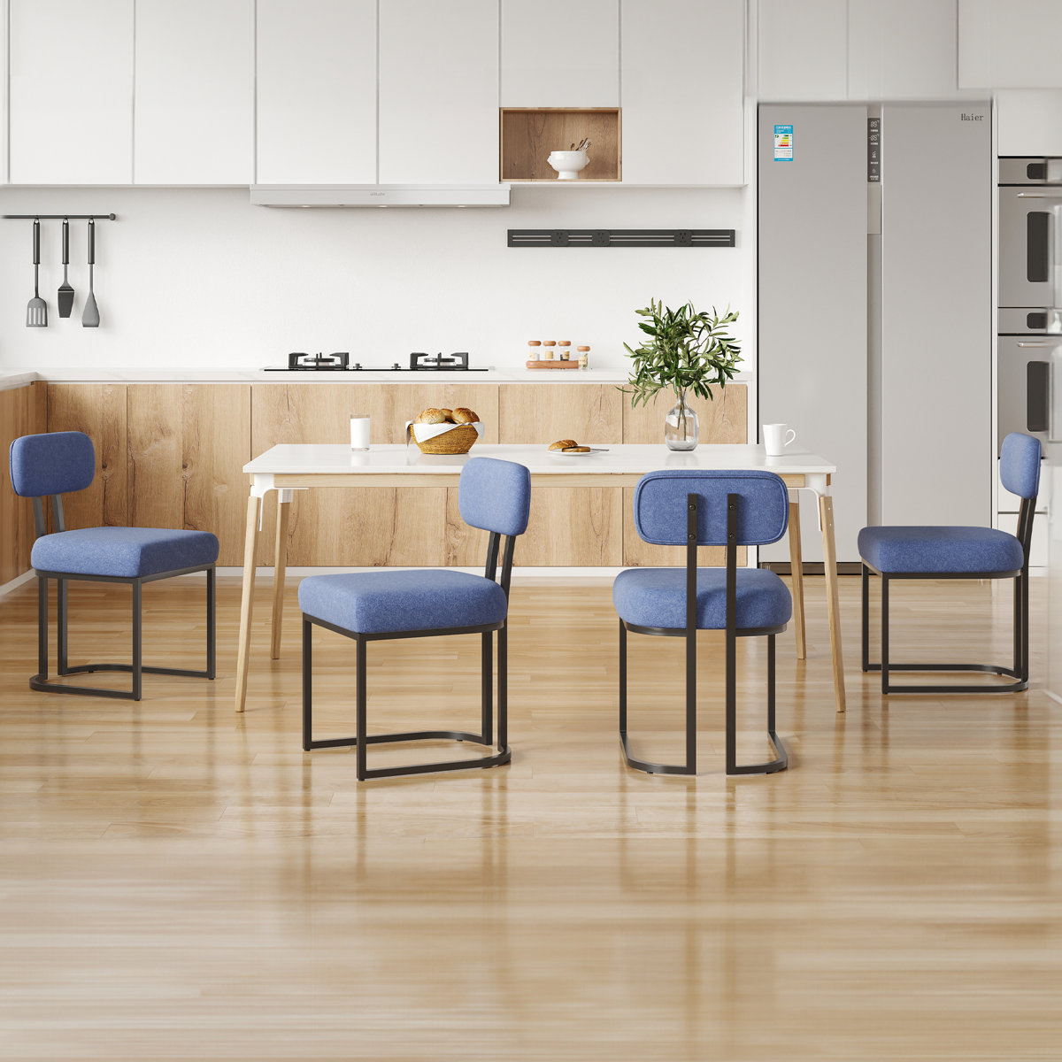 Ivy Bronx Lissi Metal Side Chair Dining Chair & Reviews | Wayfair