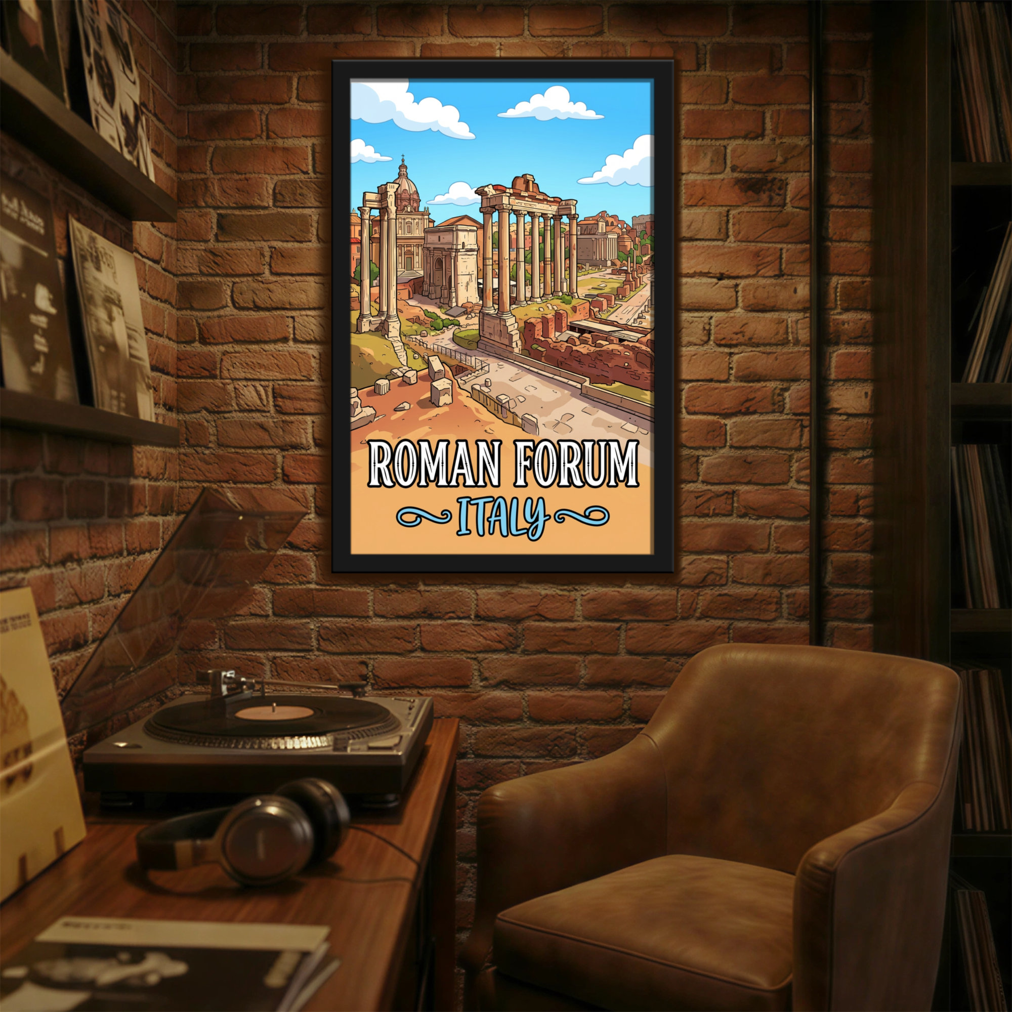 Red Barrel Studio® Scenic & Cityscapes Roman Forum Italy Ancient Ruins ...