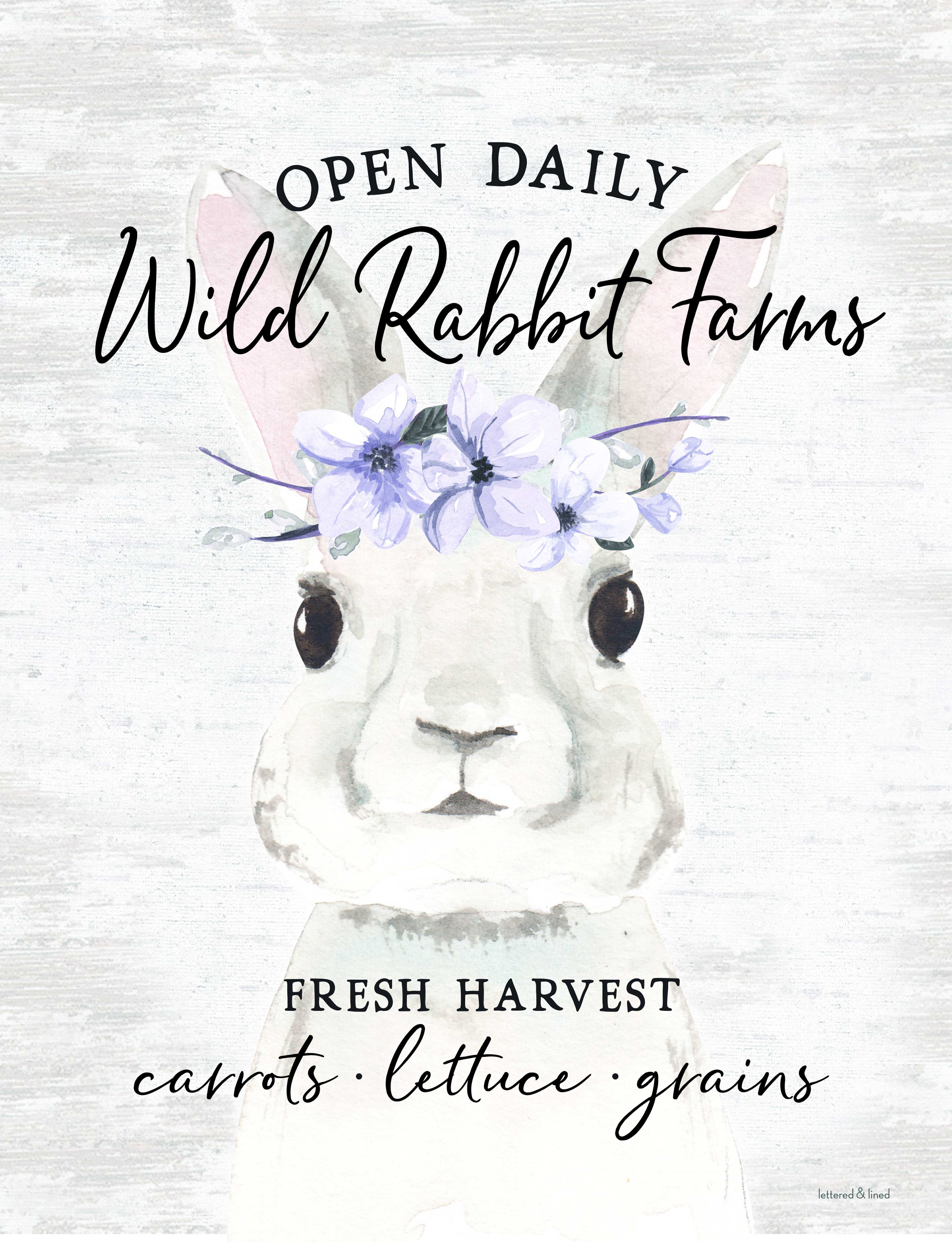 Trinx Wild Rabbit Farms 2 - Print on Canvas | Wayfair