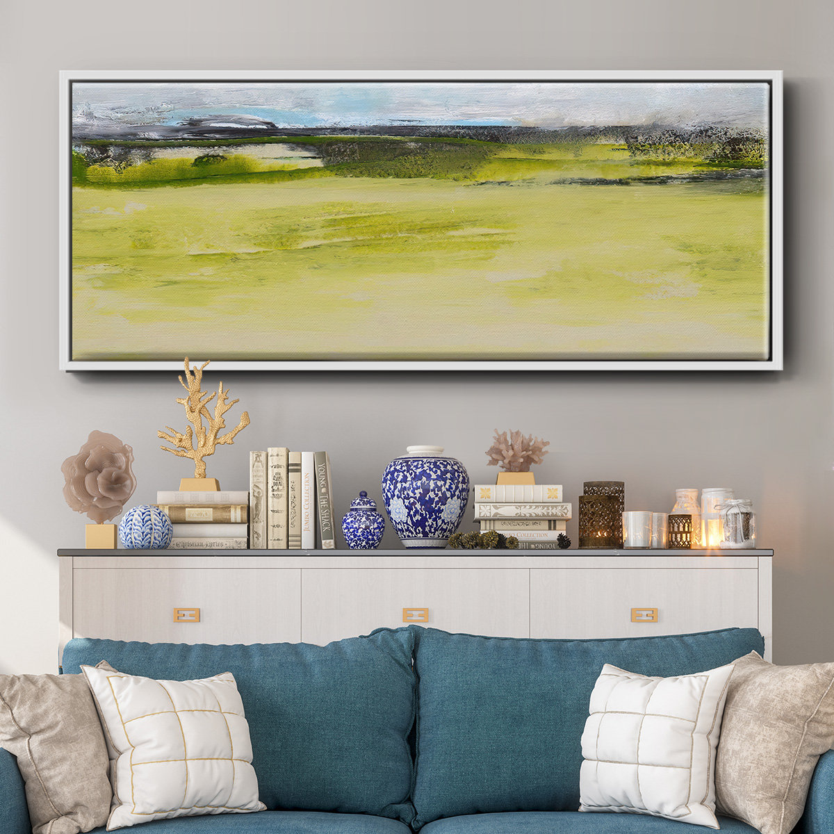 Wexford Home From the Terrace IV- Framed Canvas | Wayfair