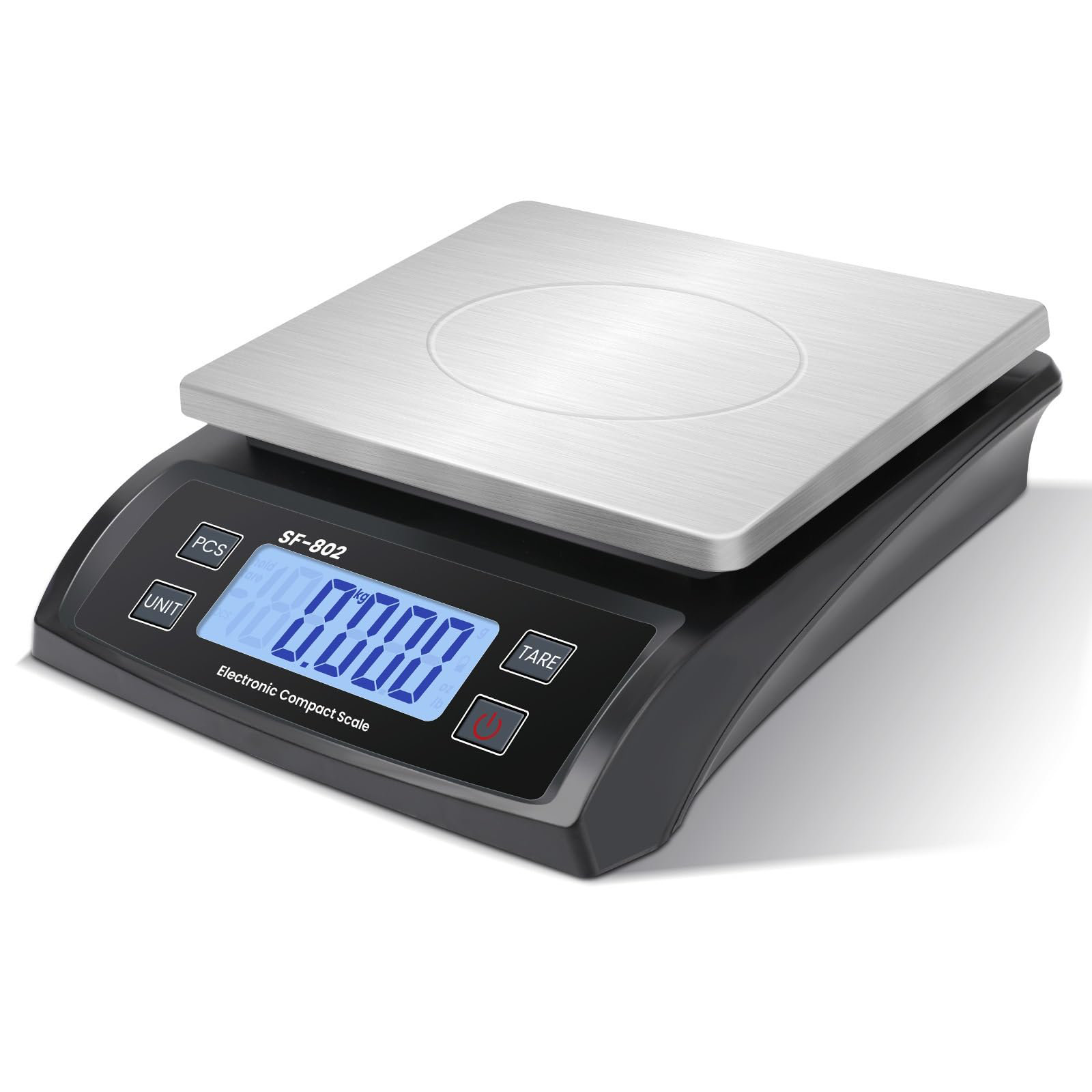 MODERN WALLS LLC Digital Kitchen Scale 30Kg/66Lb Large Food Scale For ...