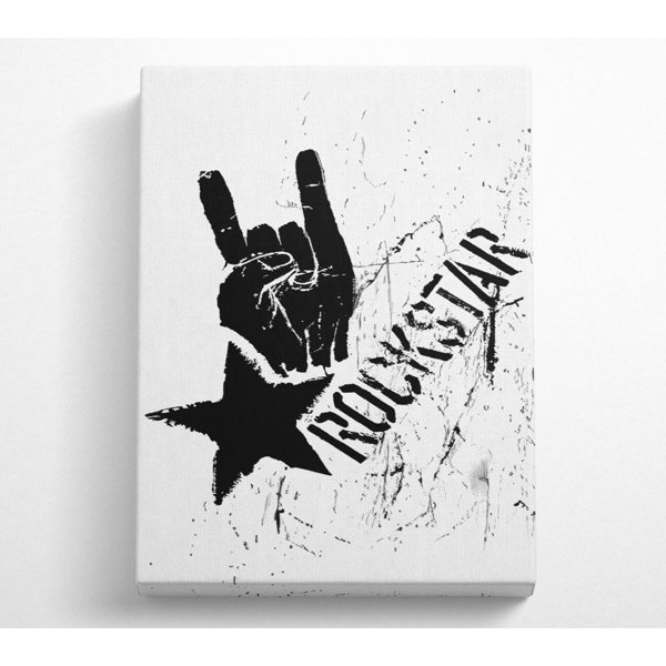 ClassicLiving Rockstar - Wrapped Canvas Art Prints | Wayfair.co.uk