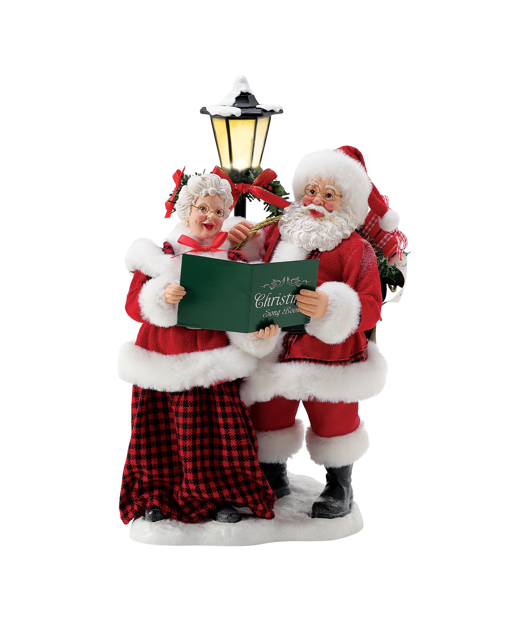 The Holiday Aisle® Christmas Traditions Merry Carolers Santa 13.5in ...