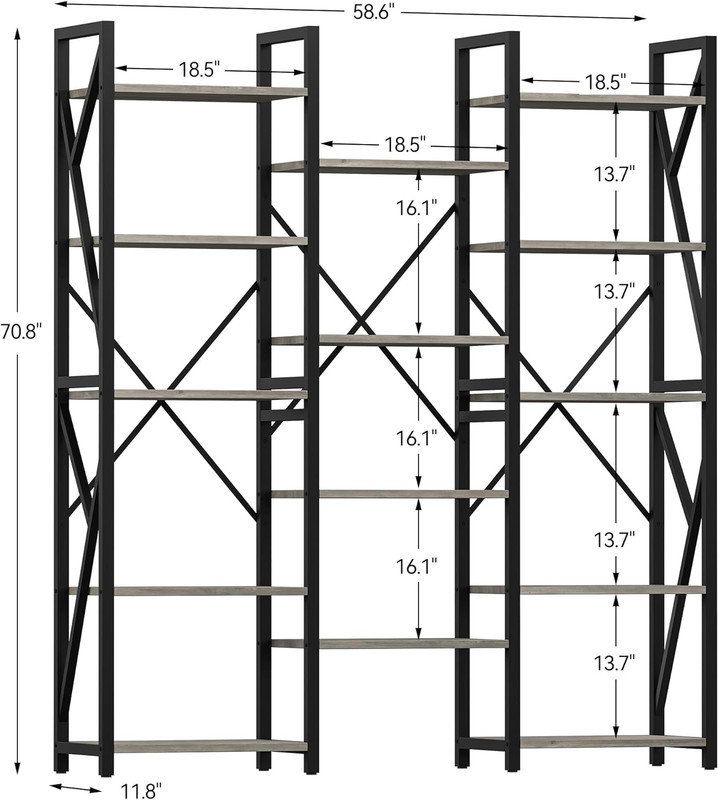 17 Stories Libah Bookcase & Reviews | Wayfair