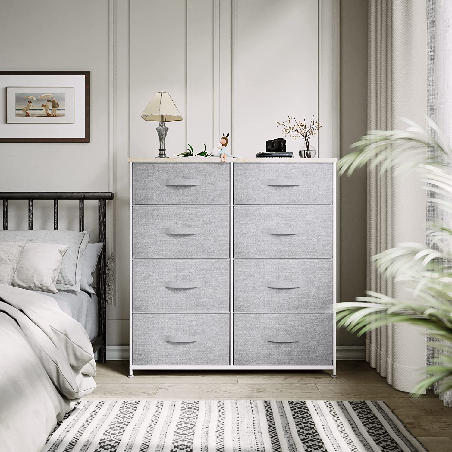 Ebern Designs Etherea 8 Drawer 33.7" W Dresser | Wayfair