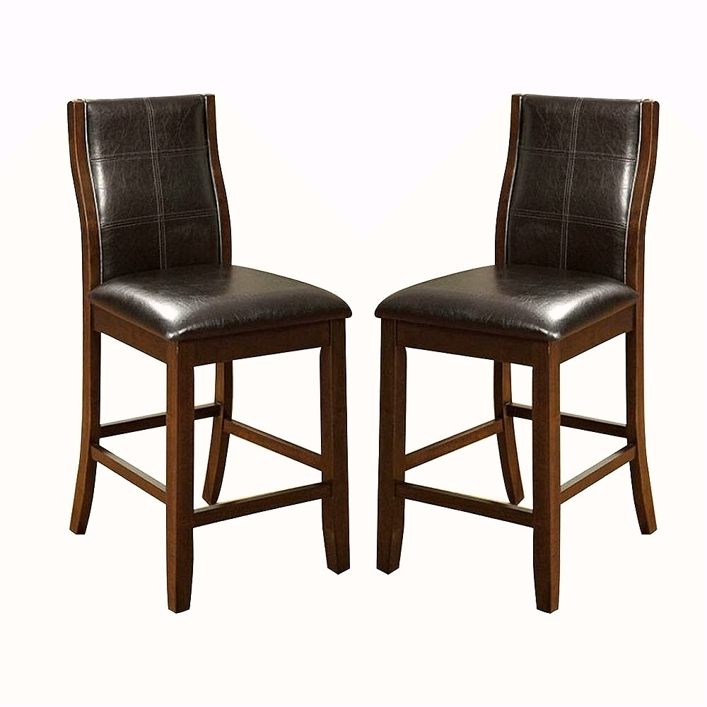 Wildon Home® Transitional Dining Room Counter Height Chairs Set Of 2Pc ...