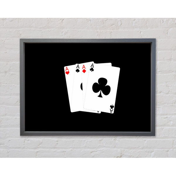 Bright Star Aces High - Single Picture Frame Art Prints on Canvas ...