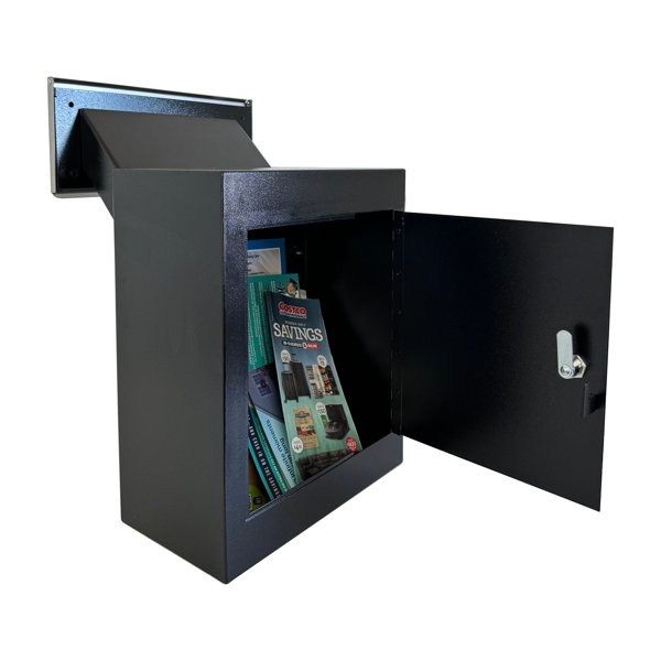 Plugsharge Through-the-wall Drop Box With Rainproof Cover | Heavy Duty ...