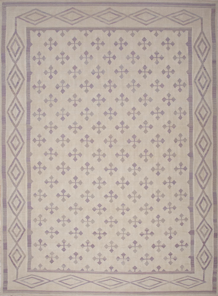 Matt Camron Rugs and Tapestries Handwoven Flatweave Beige Area Rug ...