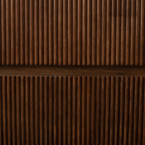 Ebern Designs 30" Striped Nature Solid Wood Bathroom Vanity with Sink ...