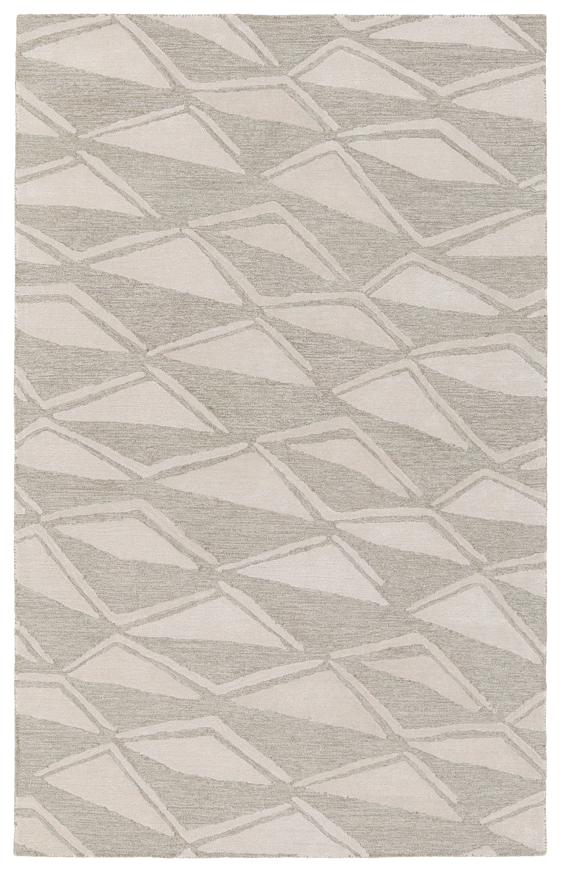 Nikki Chu Etho By Nikki Chu MovranTufted Tribal Gray Area Rug | Wayfair